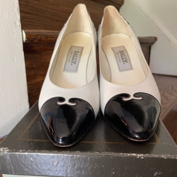 Bally | Shoes | Bally Spectator Pumps Vintage In Good Condition Size 8 ...